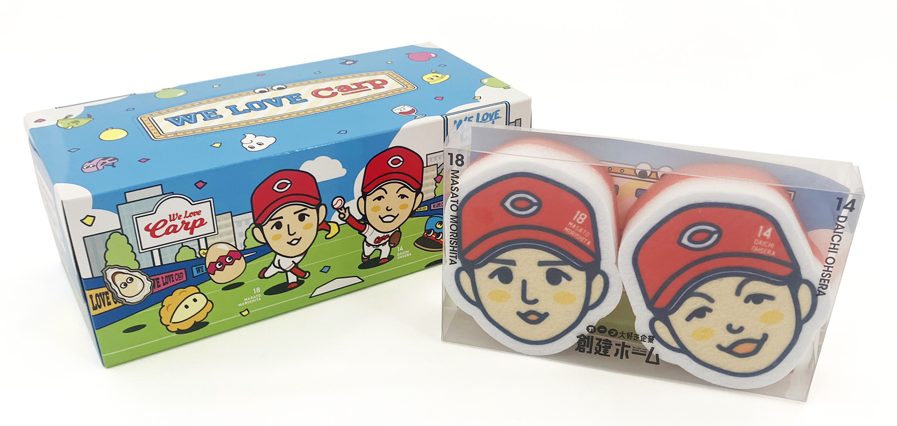 TMWEB_カープティッシュ、スポンジ | TRADEMARK INC. | 広島の広告代理店